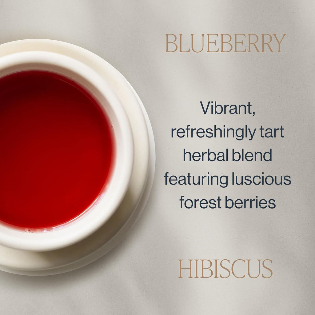 flavourful hibiscus and blueberry blend