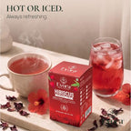 flavourful hibiscus tea for iced drinks