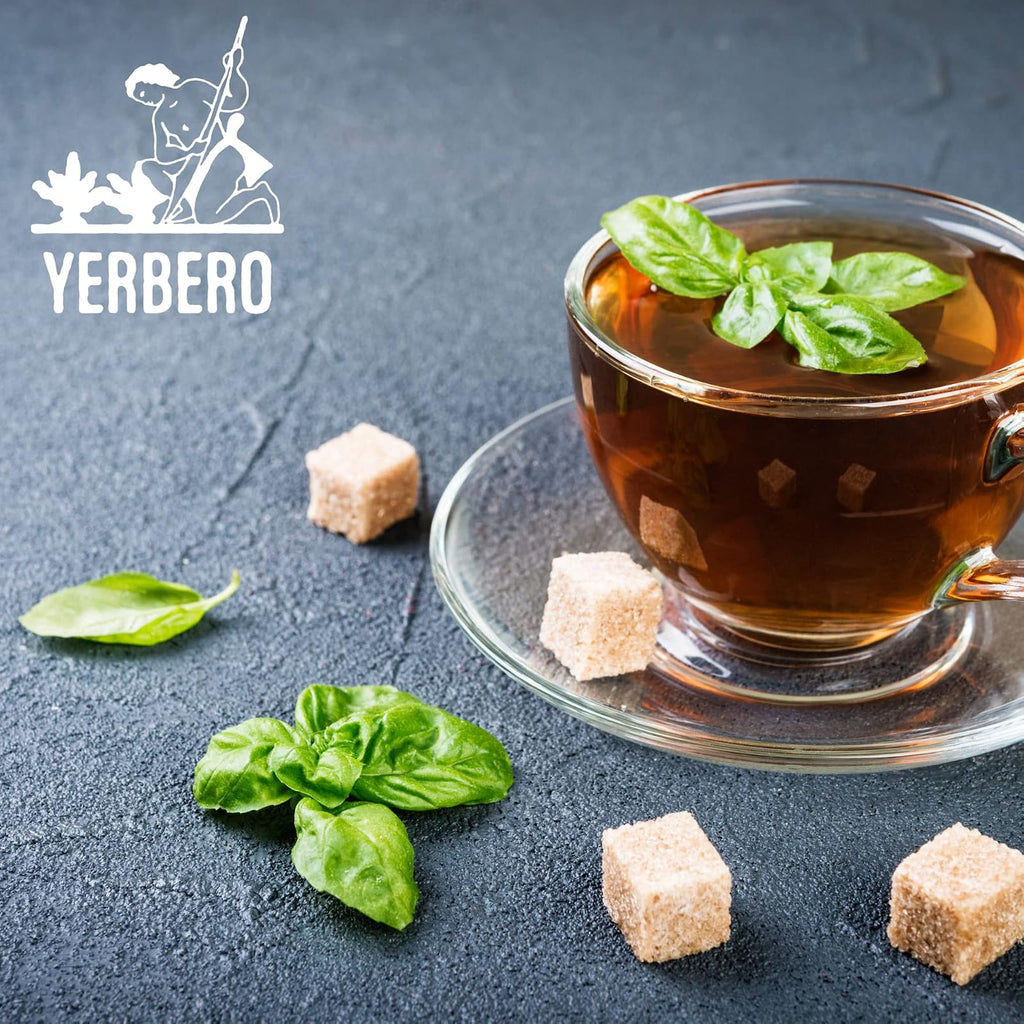 flavourful Holy Basil tea infusion