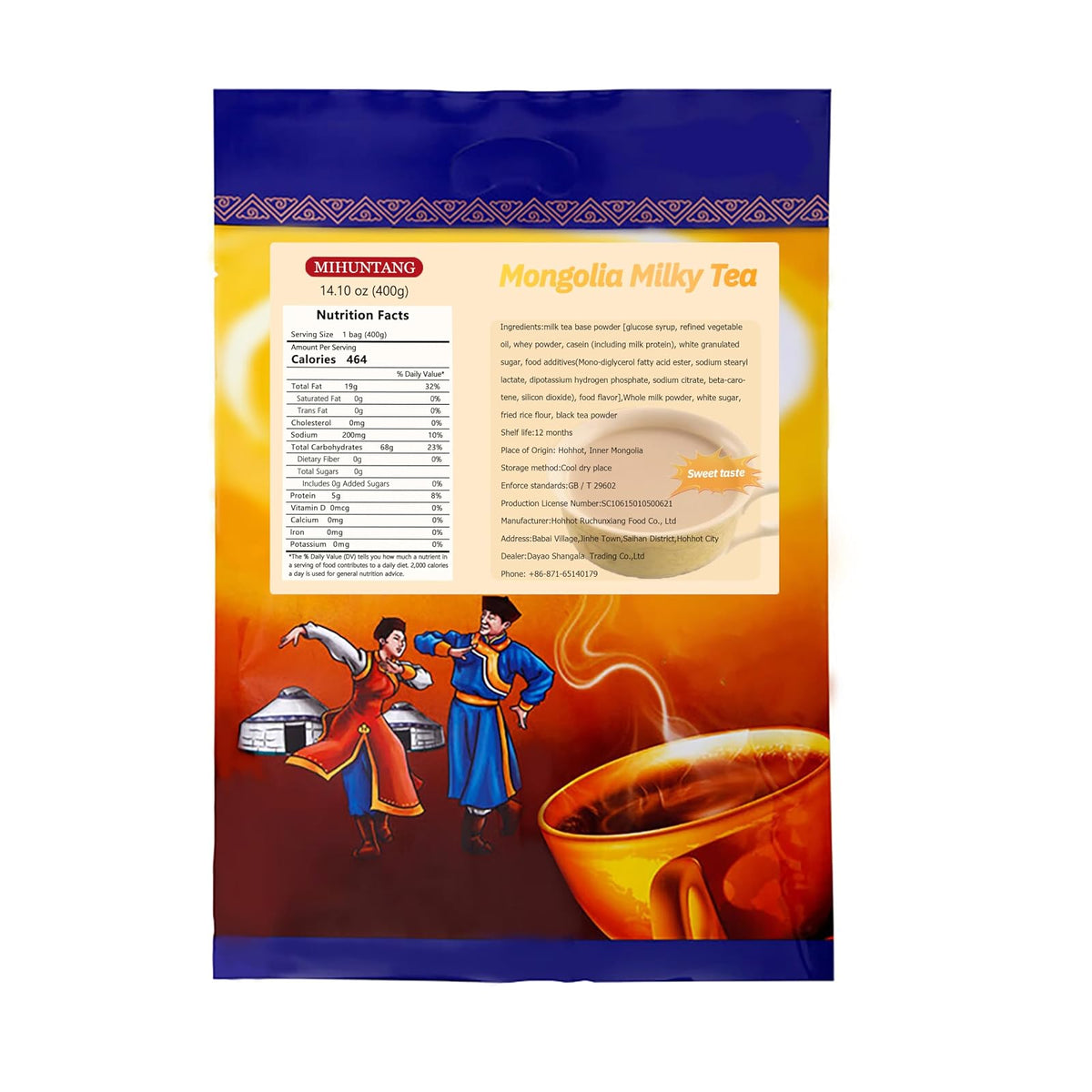 flavourful instant herbal beverage