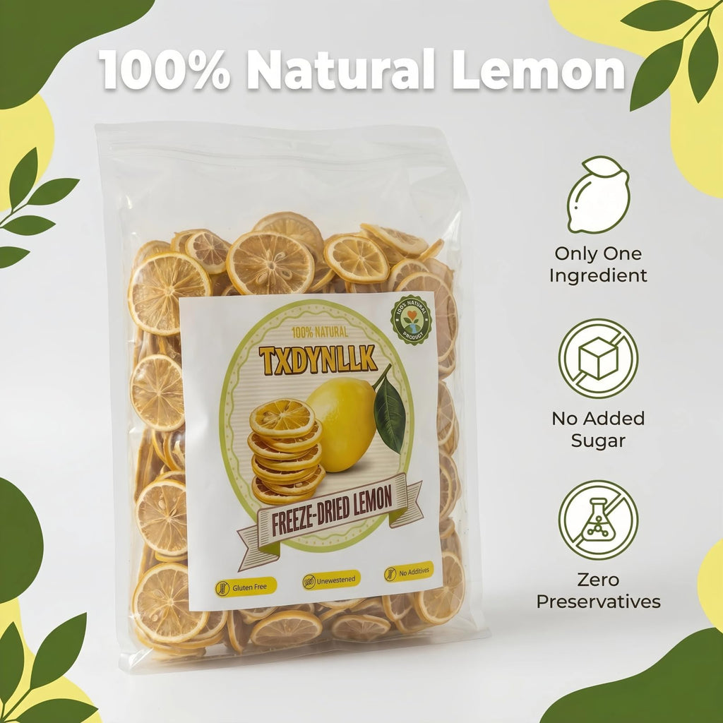 flavourful lemon slices for dandelion tea