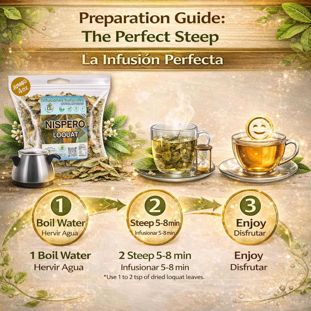 flavourful loquat leaf tea loose leaf
