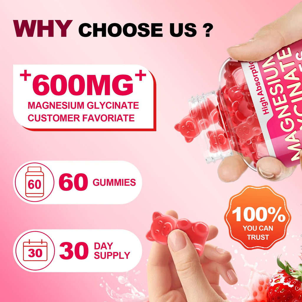 flavourful magnesium glycinate gummy vitamins