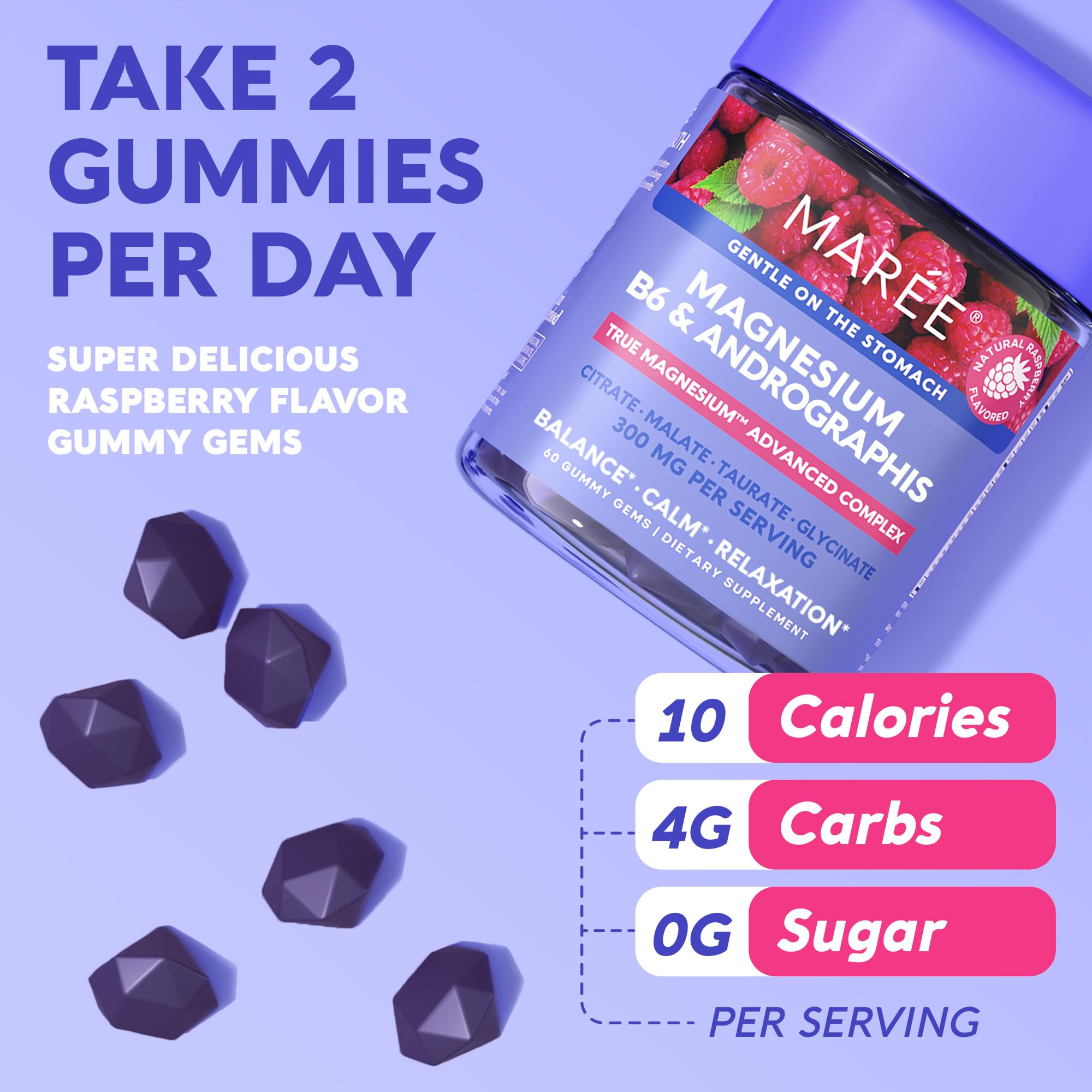 flavourful magnesium gummies for adults