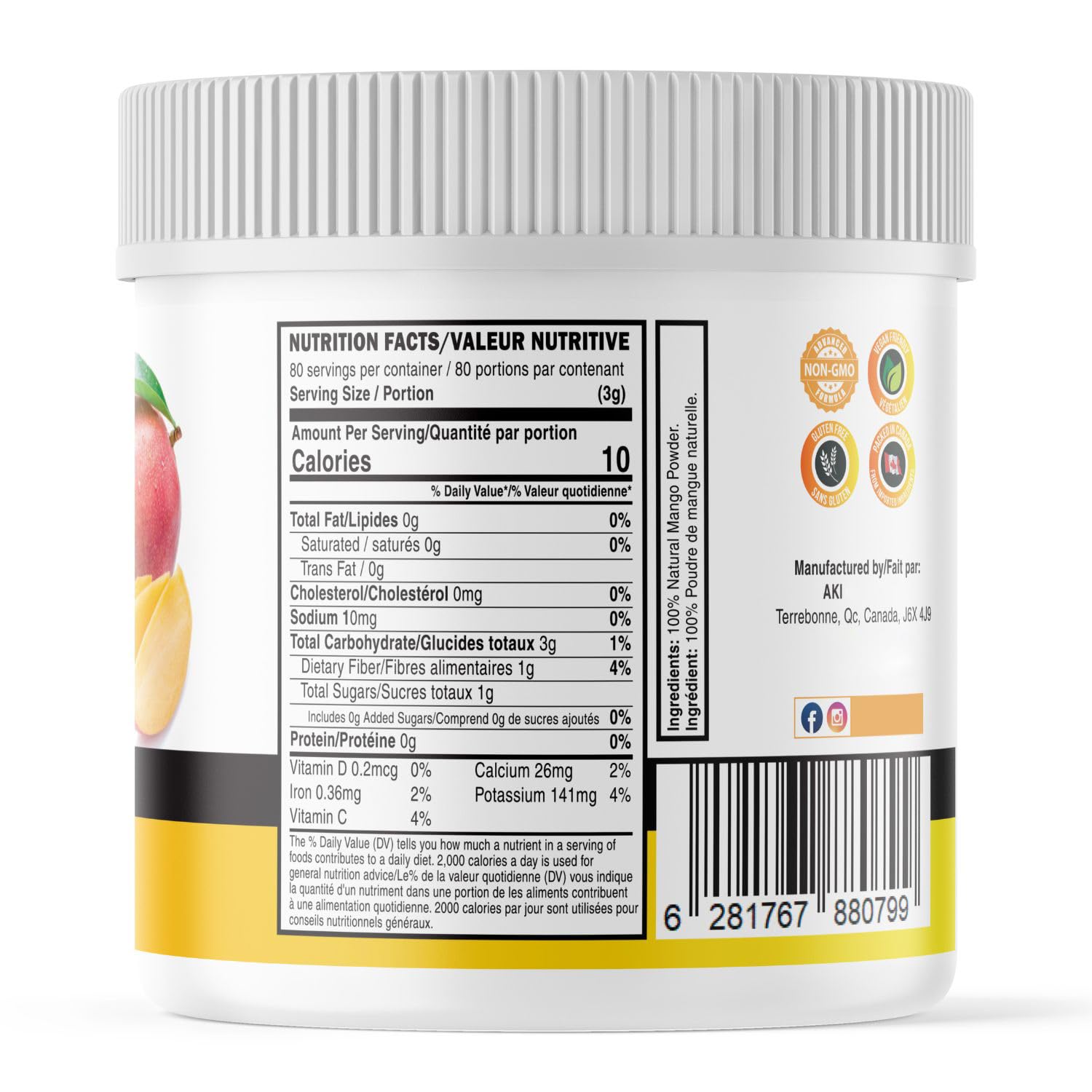 flavourful mango extract for health shakes