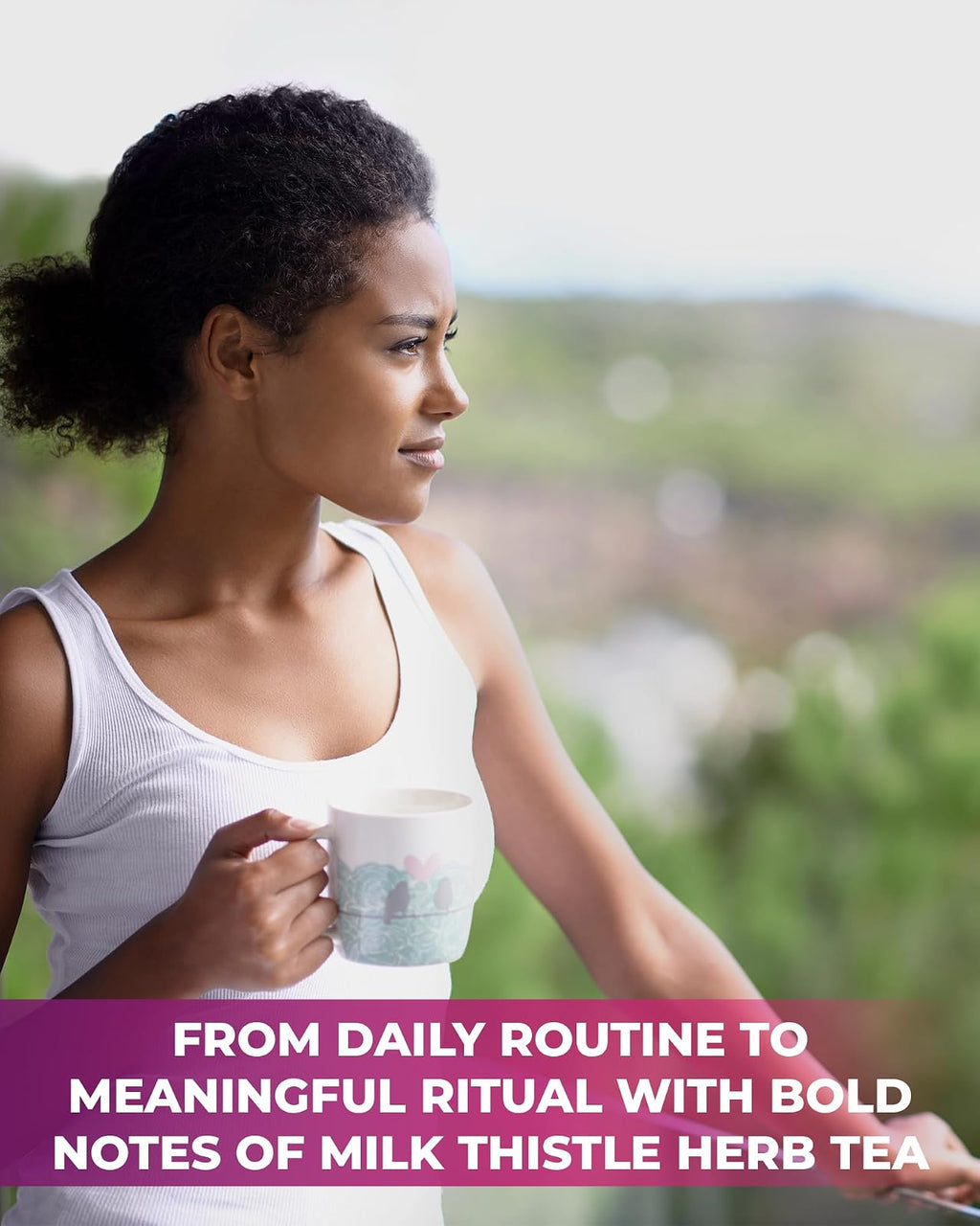 flavourful milk thistle herbal drink