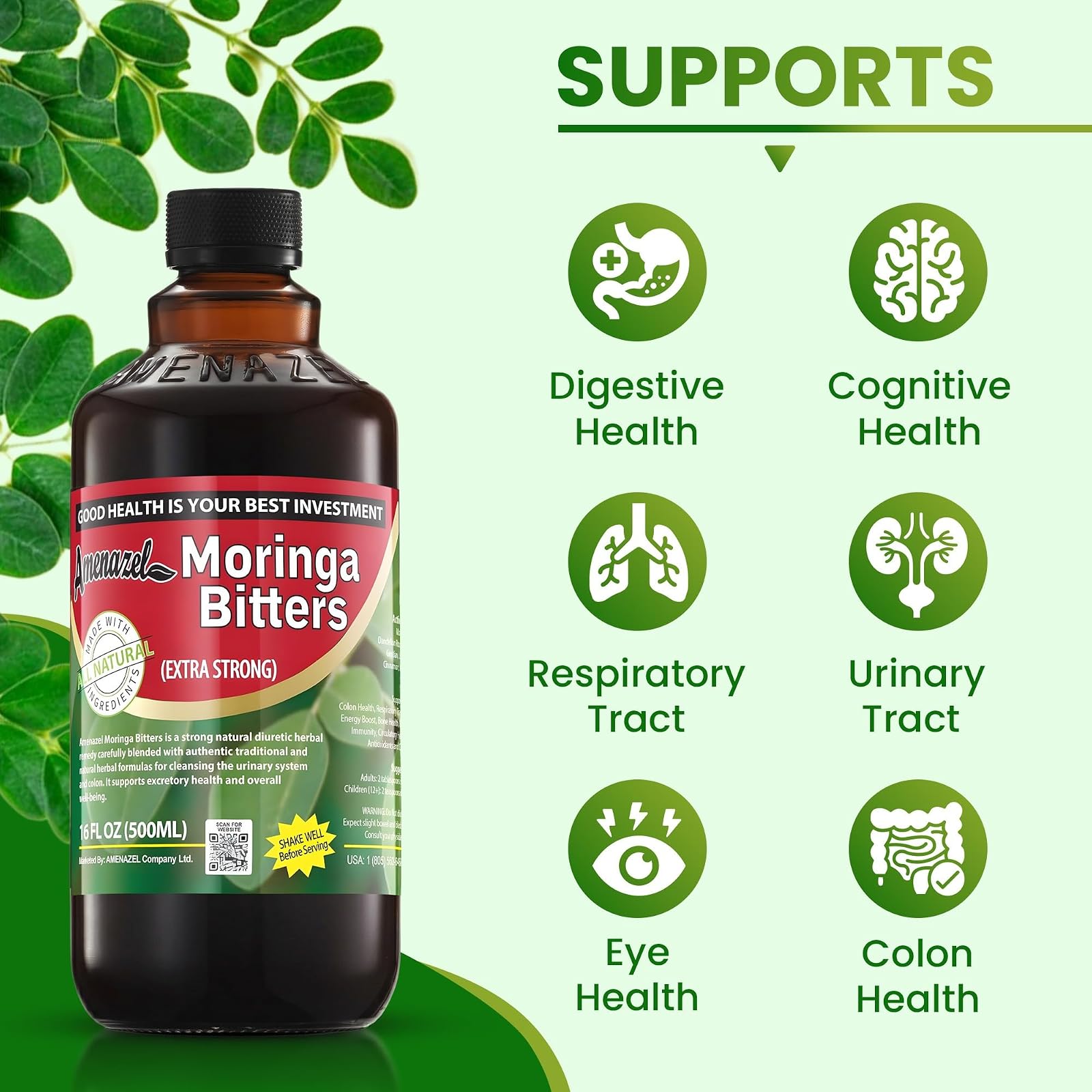 flavourful moringa bitters for cocktails