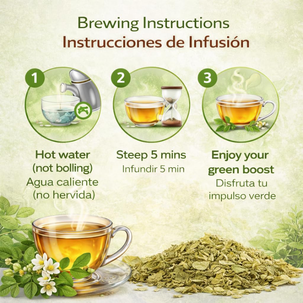 flavourful Moringa tea for relaxation