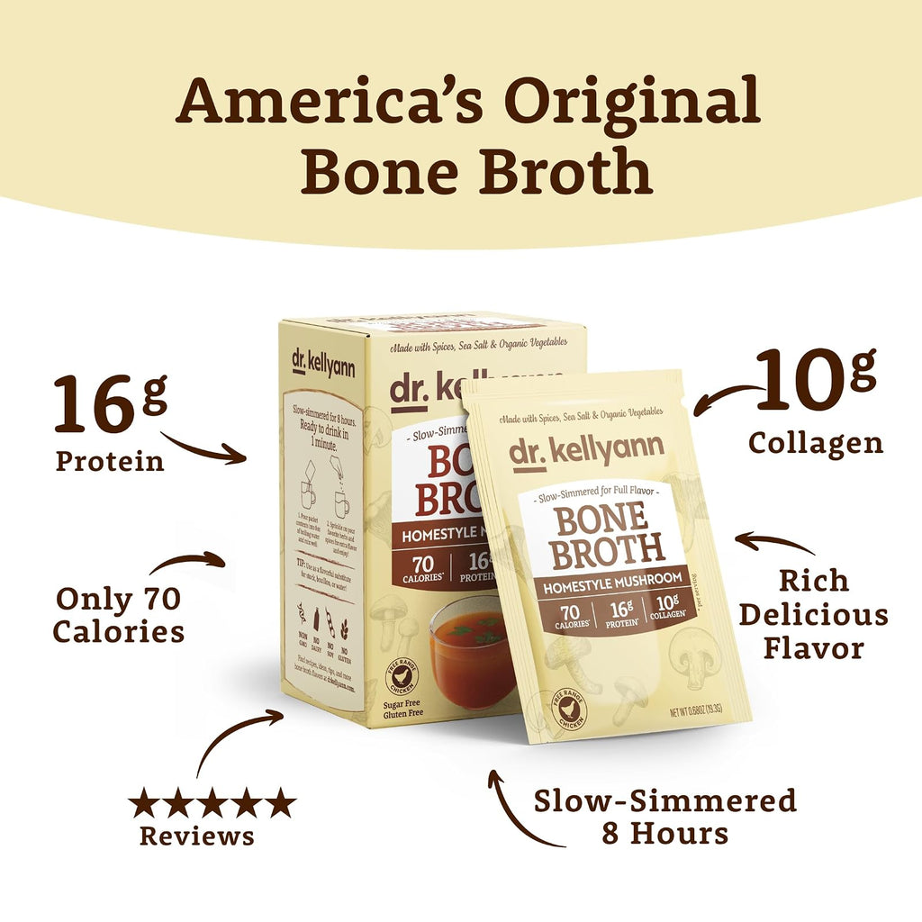 flavourful mushroom broth for wellness
