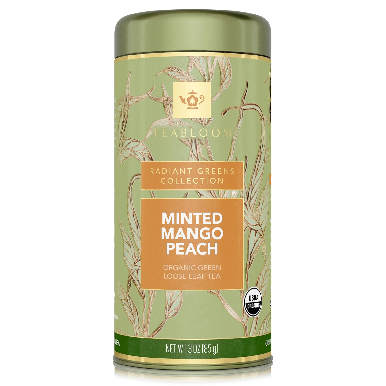 flavourful organic green tea blend