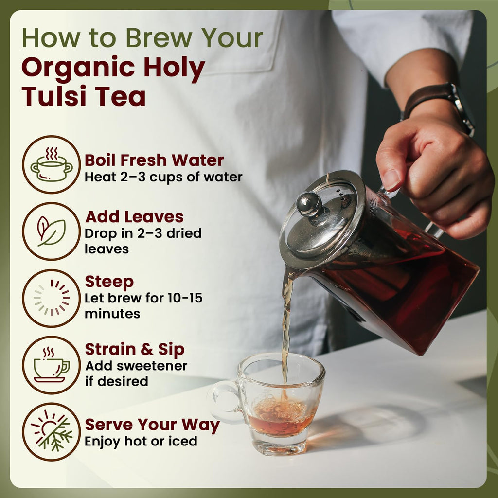 flavourful organic herbal tea blend