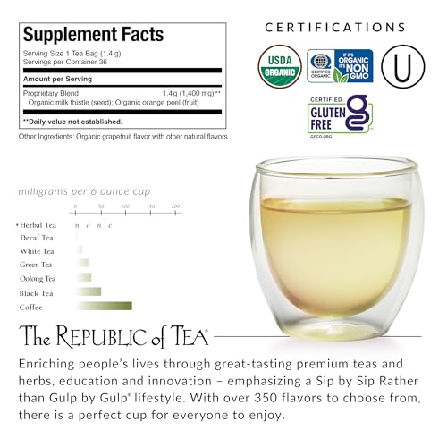 flavourful organic milk thistle blend