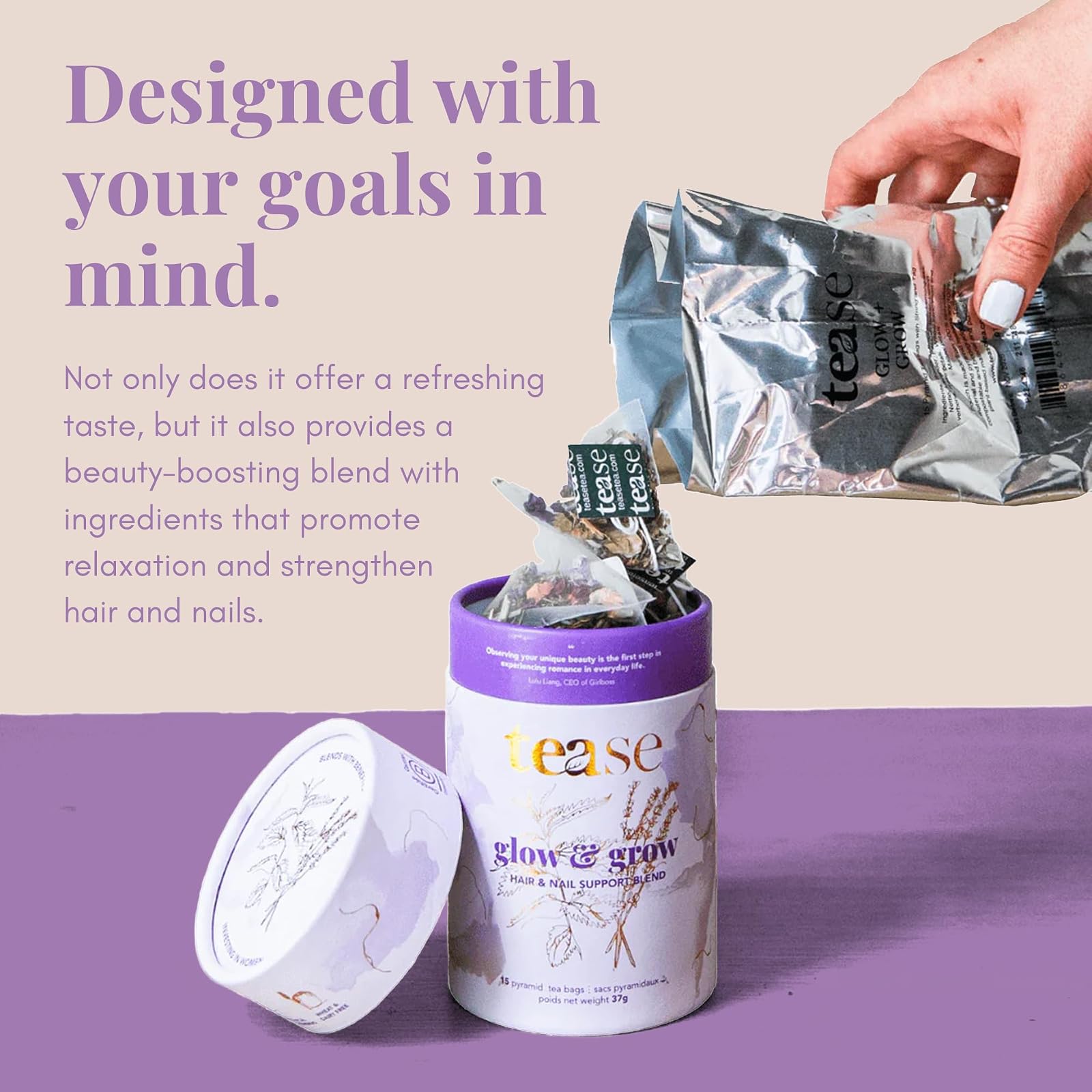flavourful organic tea for any time