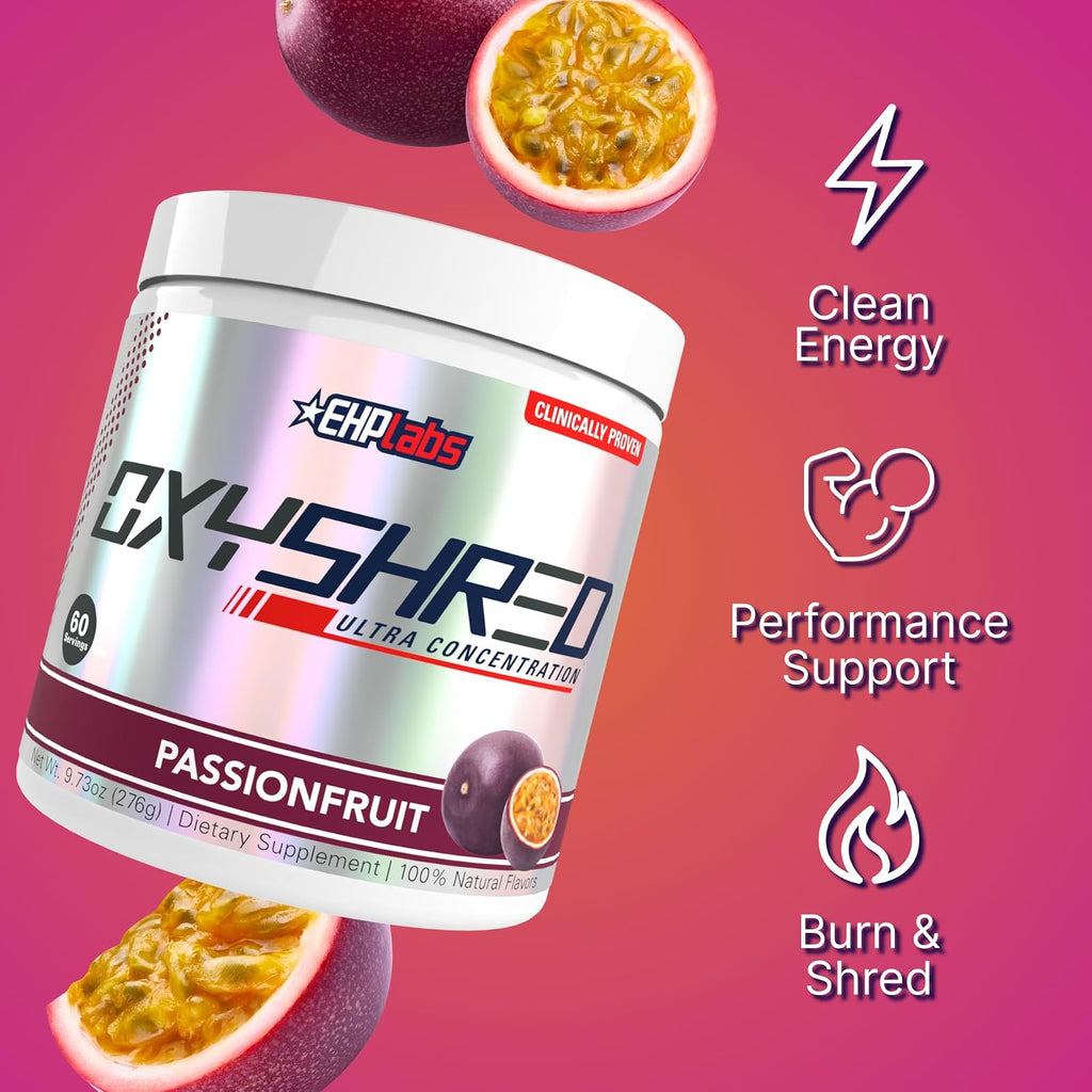 flavourful passionfruit pre-workout powder