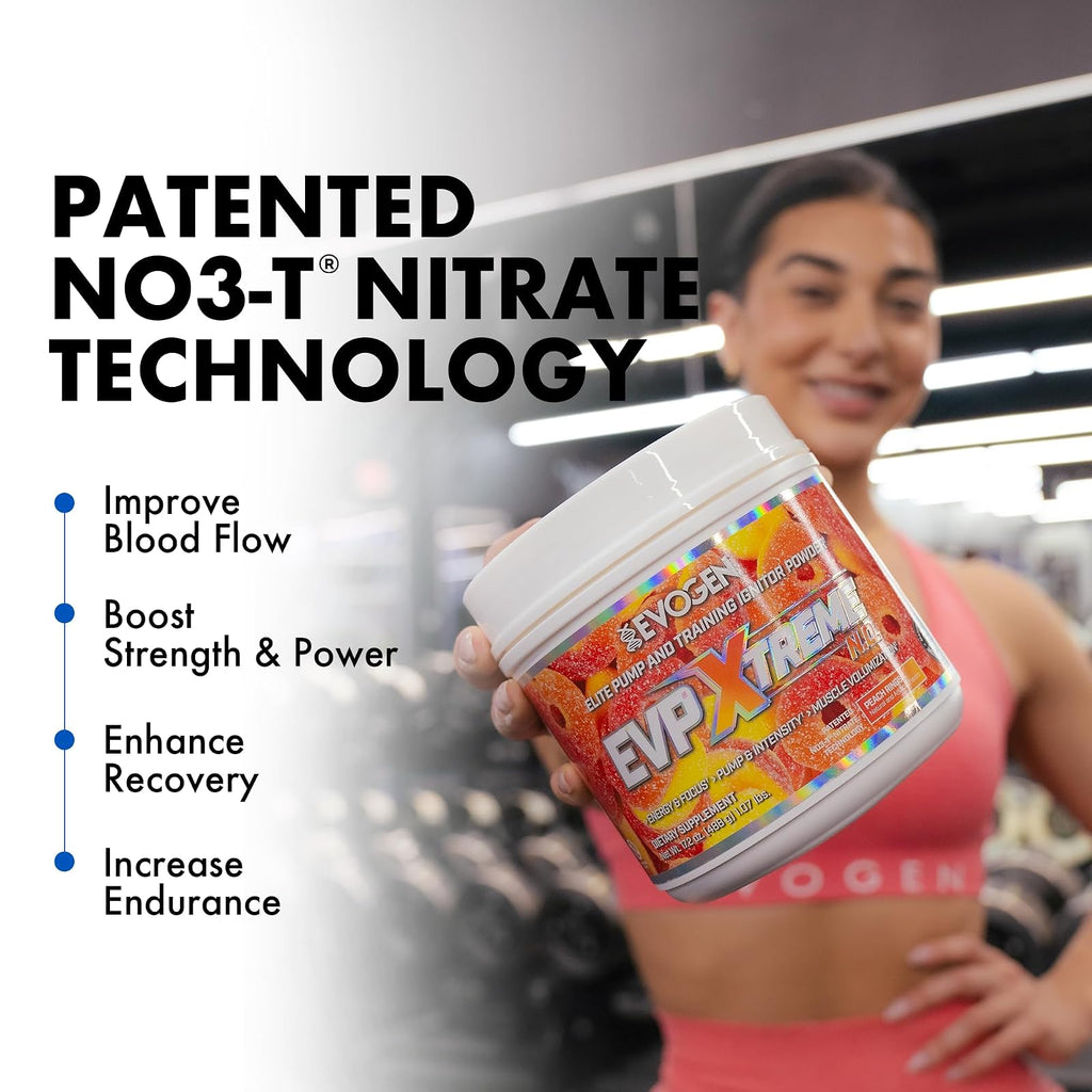 flavourful peach rings pre-workout