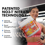 flavourful peach rings pre-workout