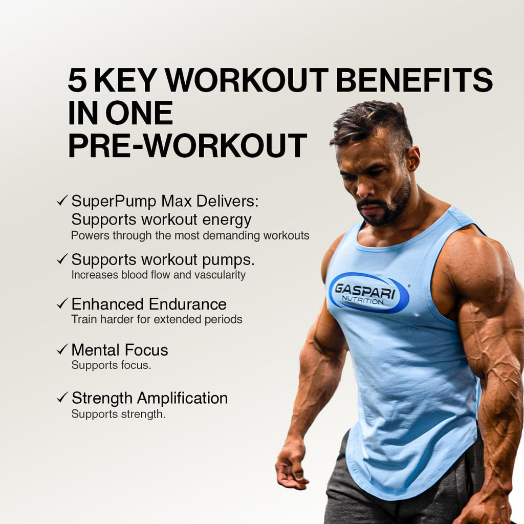 flavourful pre-workout drink mix