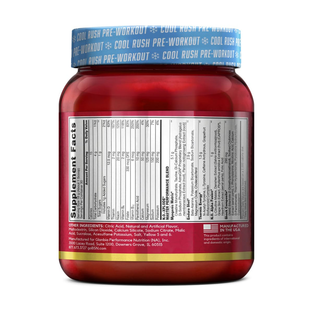 flavourful pre-workout powder for athletes