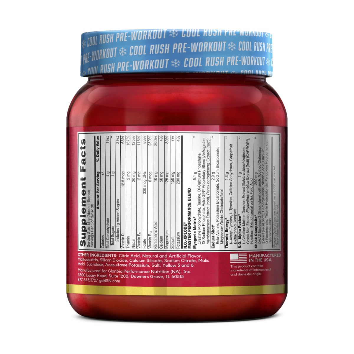 flavourful pre-workout powder for athletes