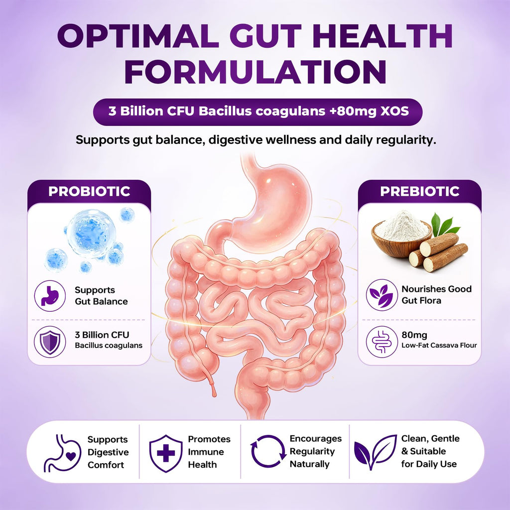 flavourful probiotic gummies for bloating