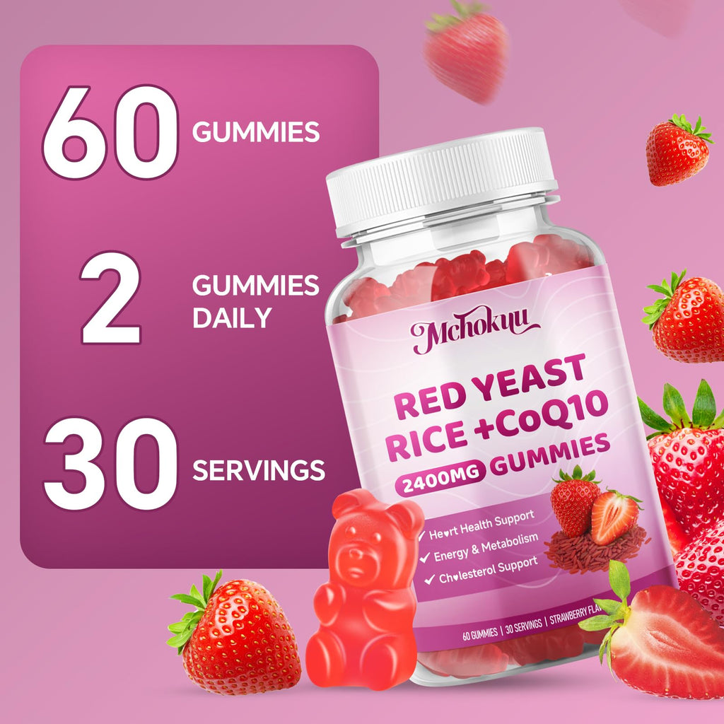 flavourful red yeast rice gummies