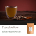 flavourful roasted dandelion root beverage