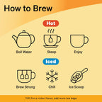 flavourful roasted rice tea bags