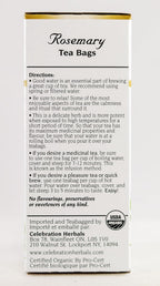 flavourful rosemary tea for soothing moments
