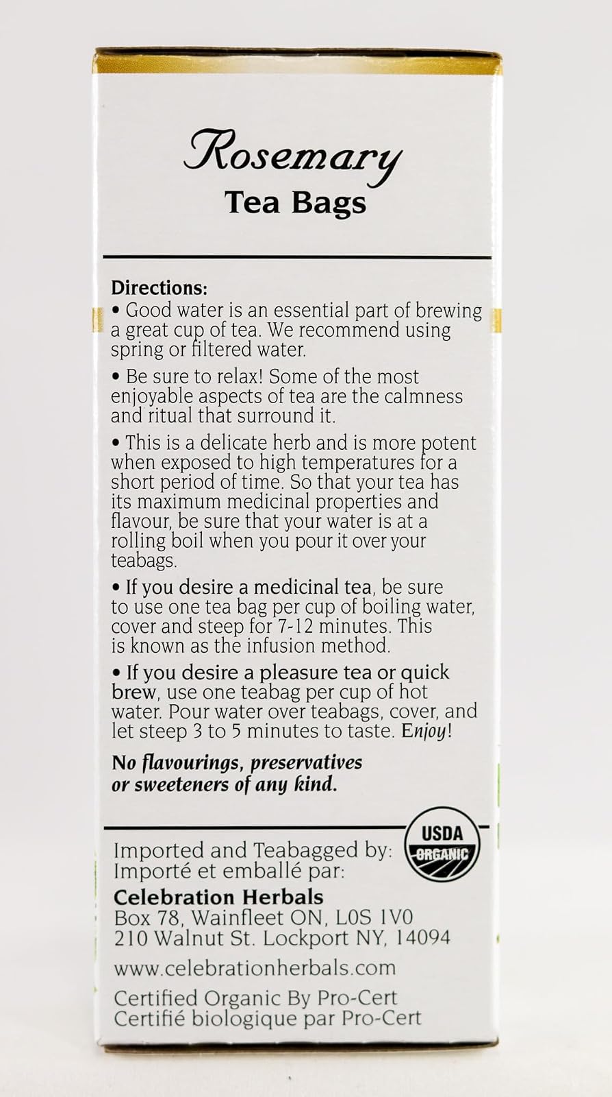 flavourful rosemary tea for soothing moments