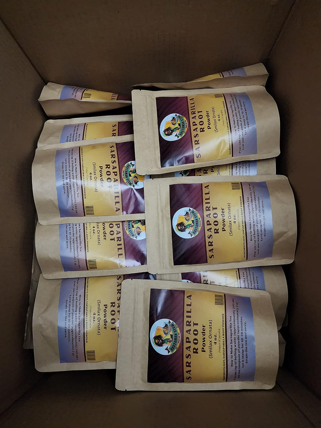 flavourful sarsaparilla tea blend