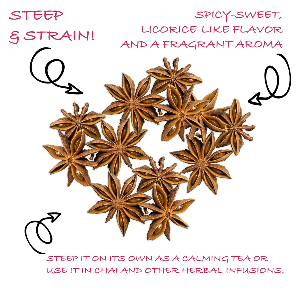 flavourful star anise root infusion