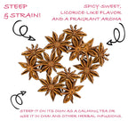 flavourful star anise root infusion