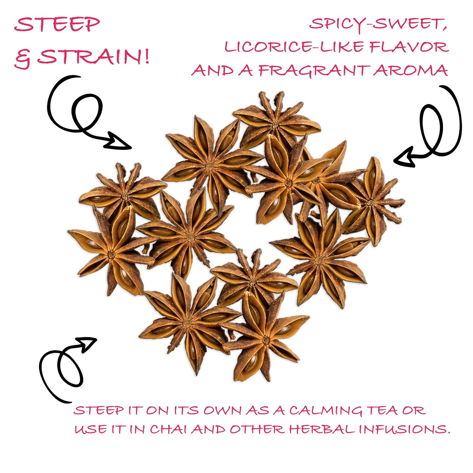 flavourful star anise root infusion