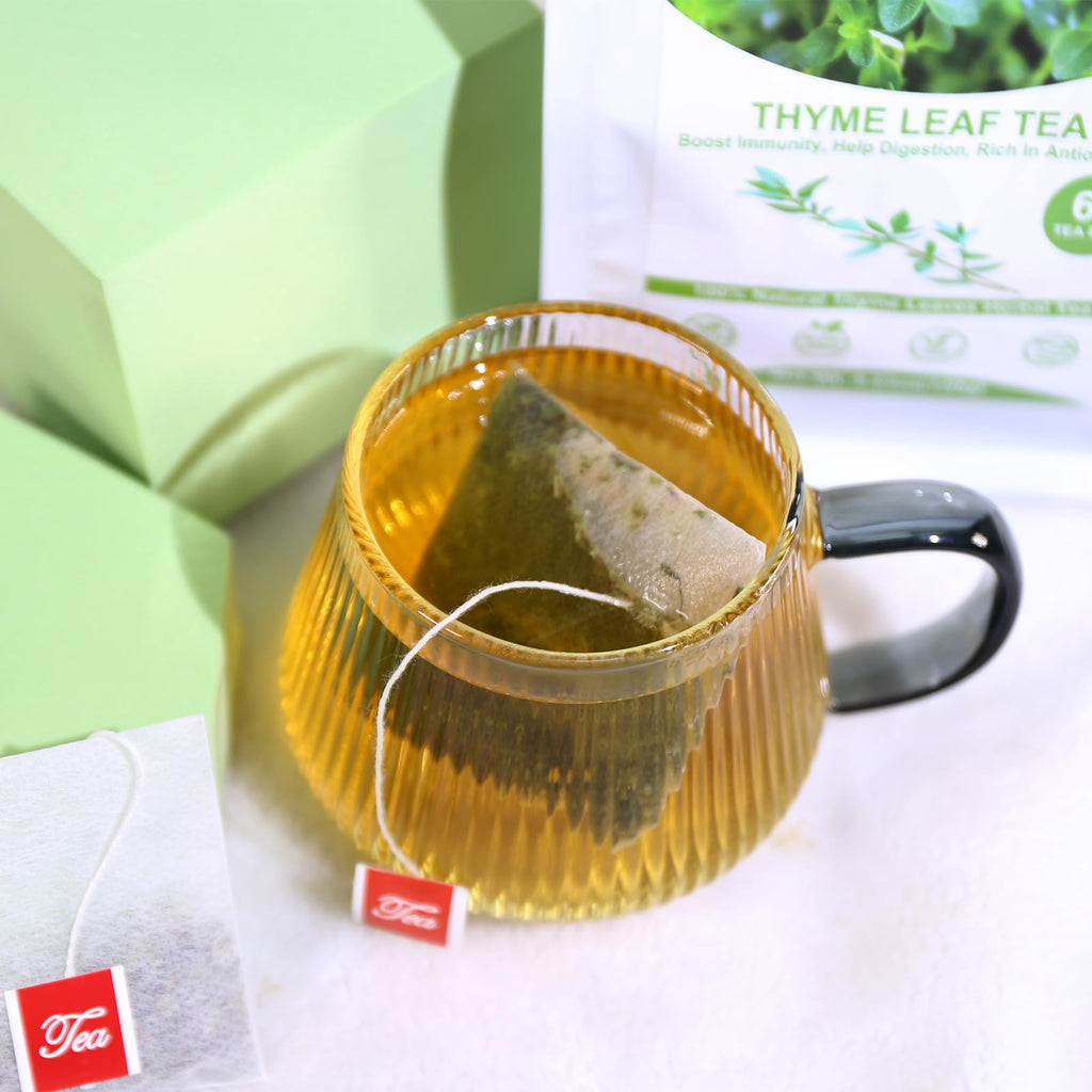 flavourful thyme tea bags for wellness