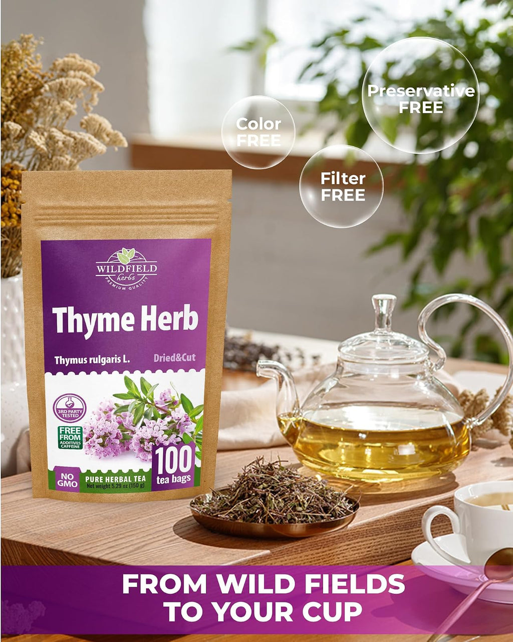 flavourful thyme tea for relaxation