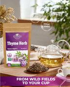 flavourful thyme tea for relaxation