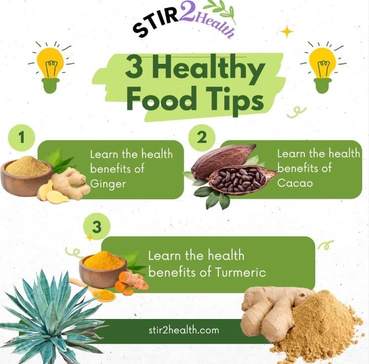 flavourful turmeric and agave mix