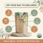flavourful turmeric ginger blend tea