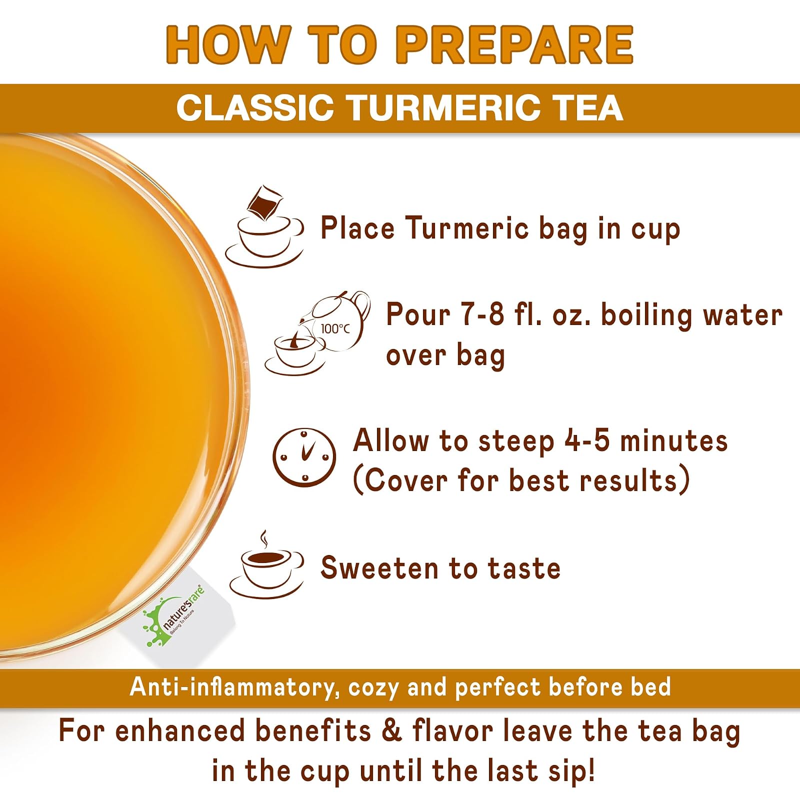flavourful turmeric tea blend