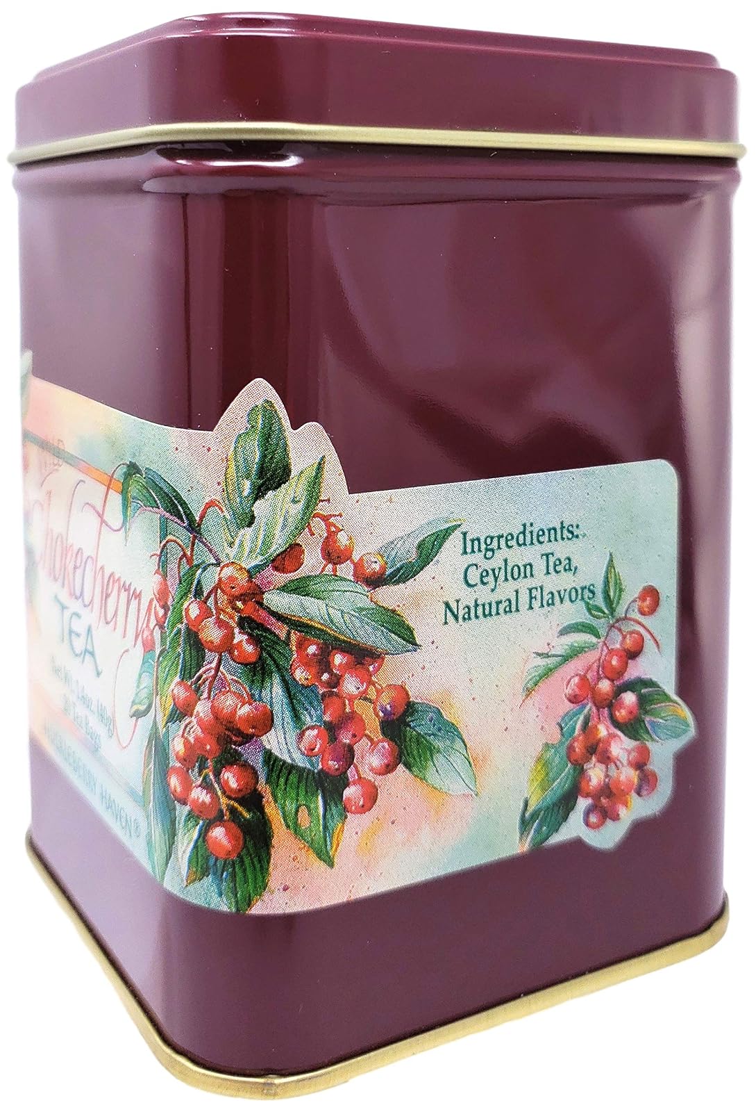 flavourful wild chokecherry tea