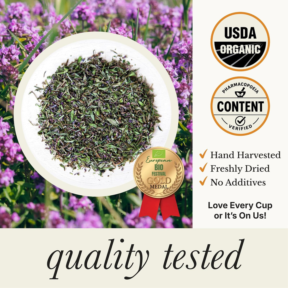 flavourful wild thyme tea blend