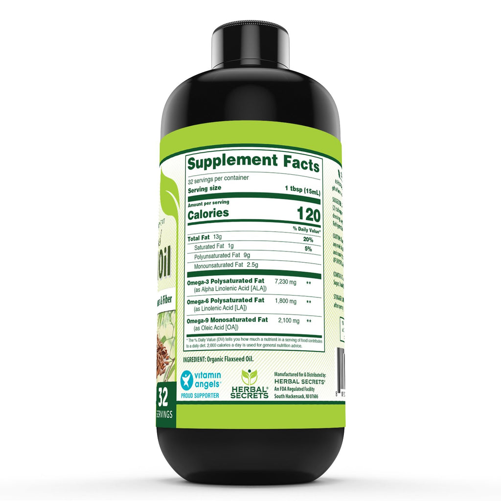 flax seed oil capsules for wellness