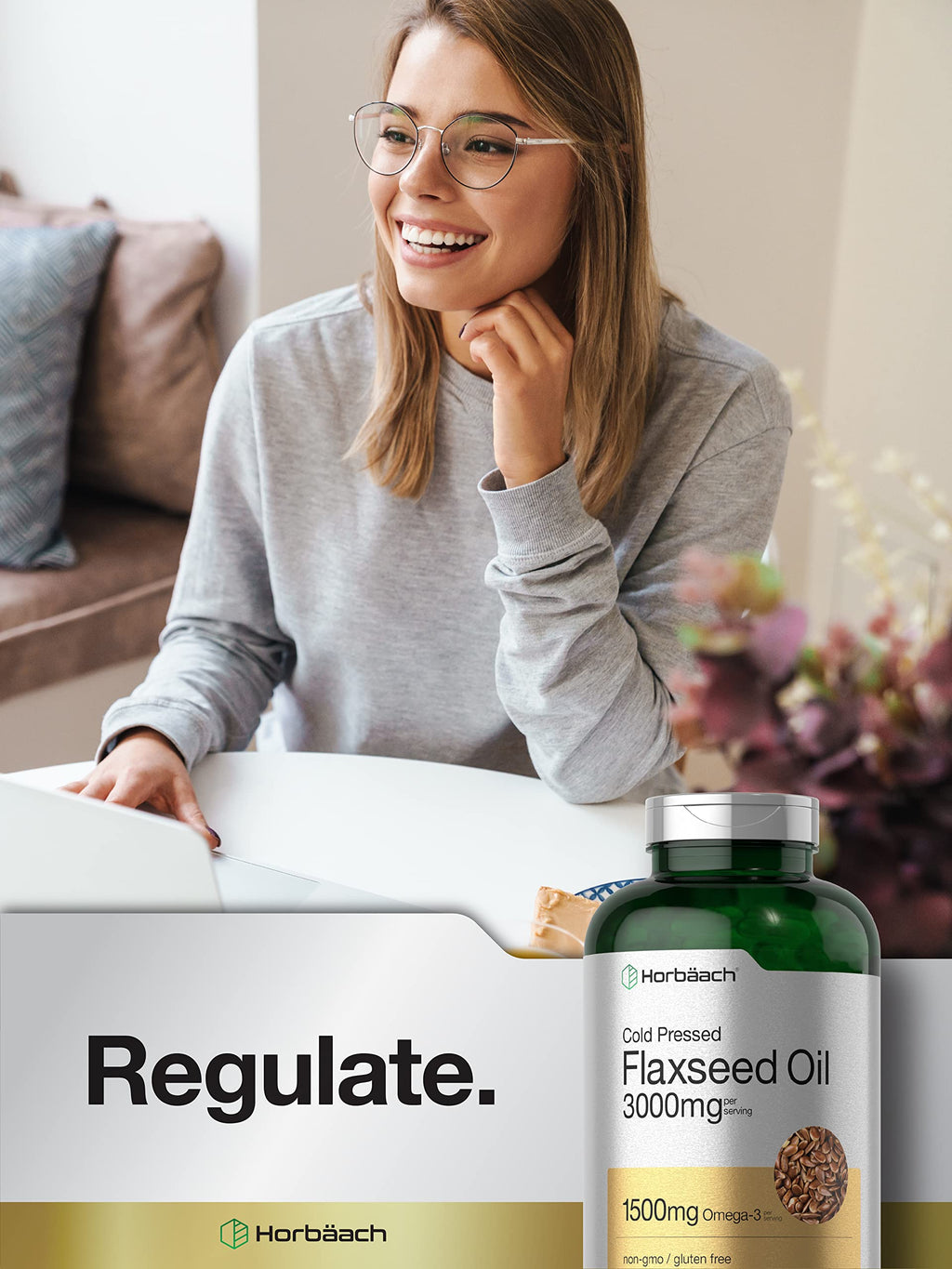 flax seed oil for balanced nutrition