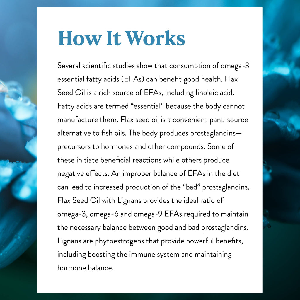 flax seed oil for digestive health