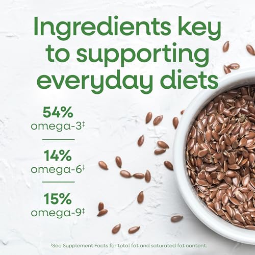 Flax seed oil for digestive support
