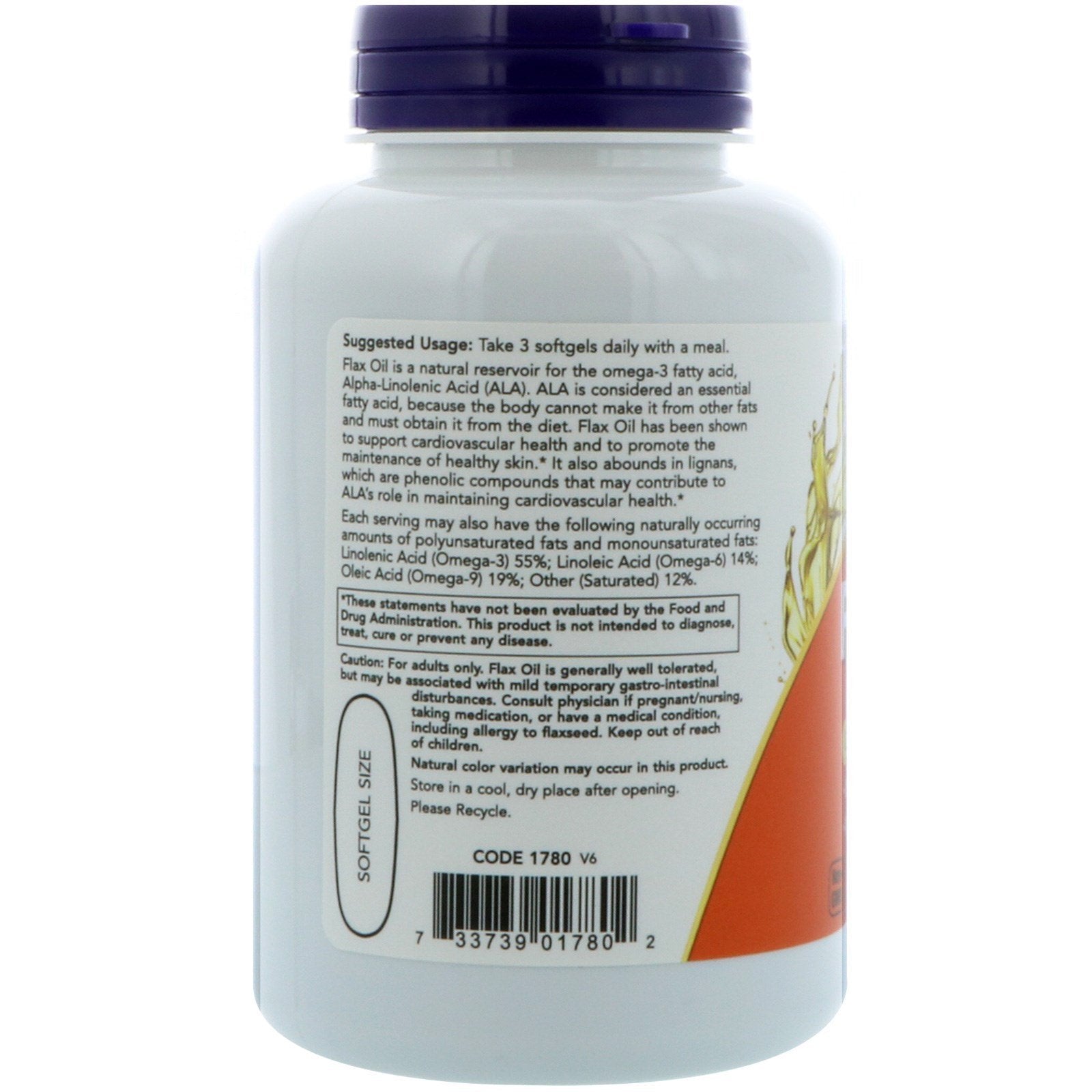 flax seed oil for healthy skin