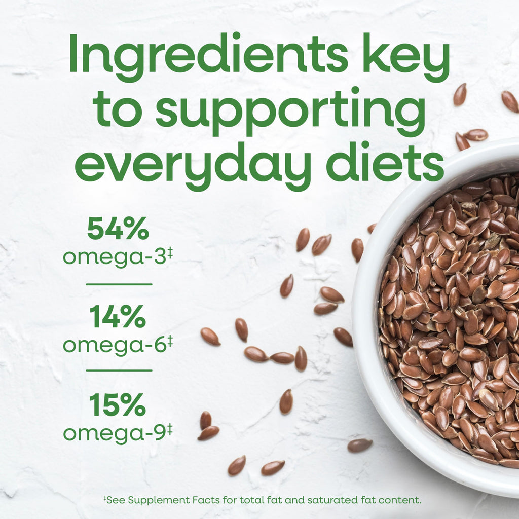 Flax seed oil for healthy skin