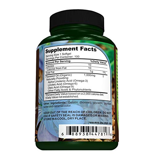 flax seed oil for healthy skin