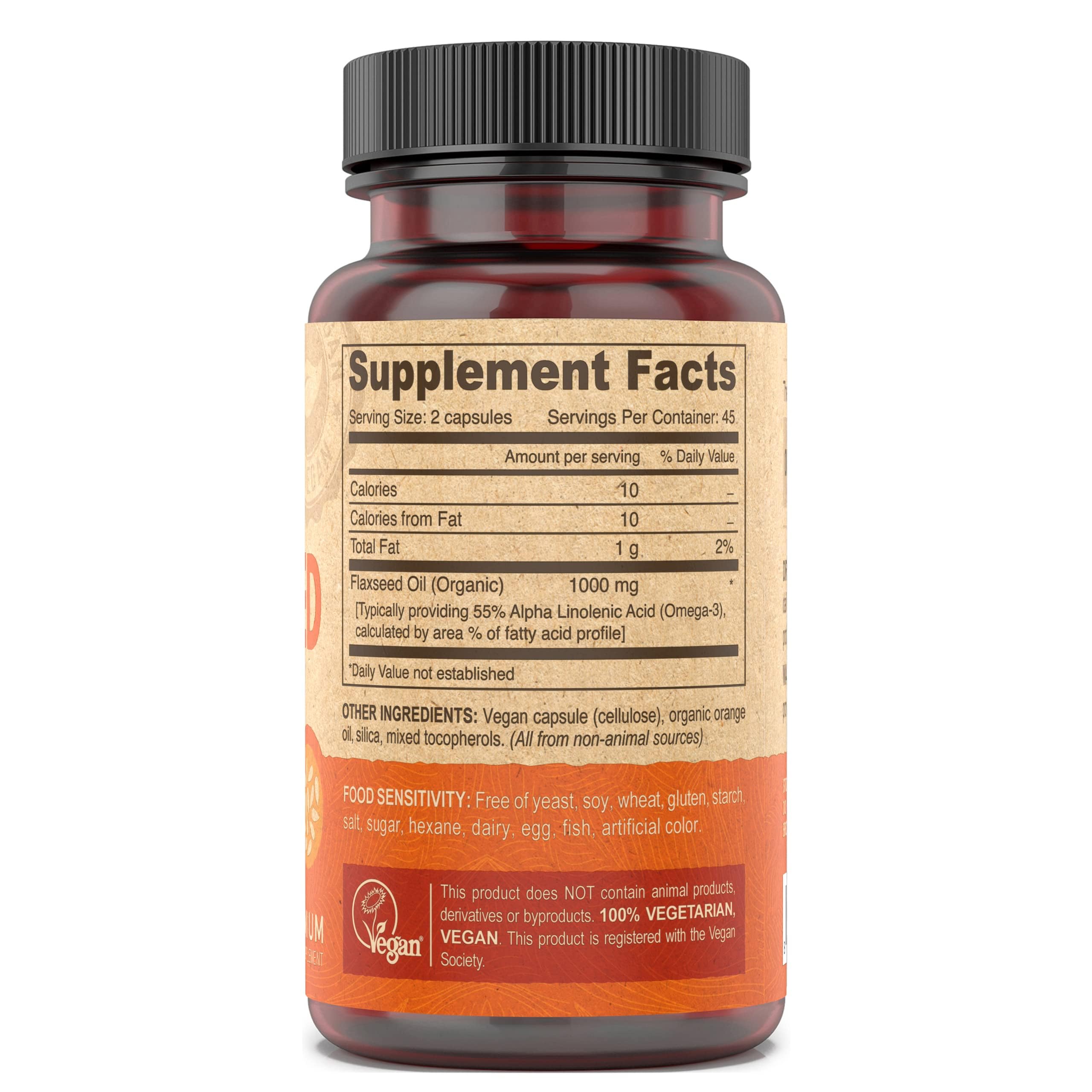 flax seed oil for heart health