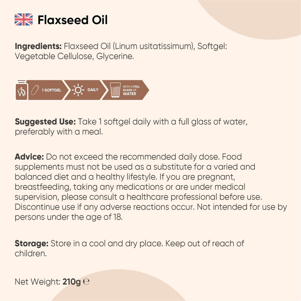 flax seed oil for joint support